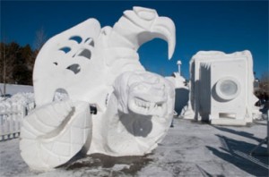 Snow Artists to Compete in Snow Sculpture Event