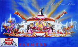 Love Float for Live Wedding in Rose Parade - Raman Media Network