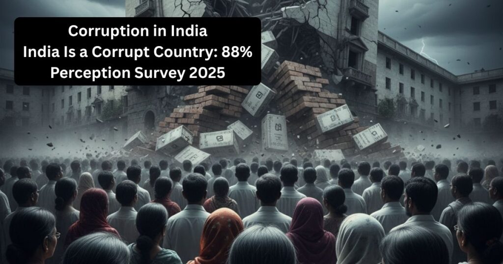 88% People Believe India is a Corrupt Country: Corruption Survey 2025